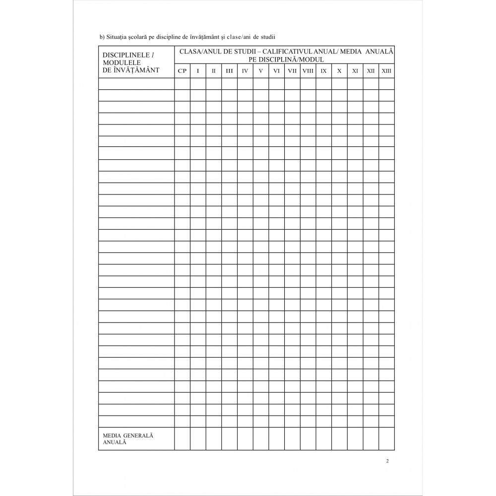 Adeverinta studii A3, imprimate scolare, imprimate scolare ieftine ...