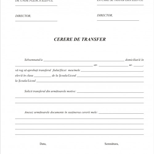 Adeverinta absolvire studii A4, imprimate scolare, imprimate scolare ...