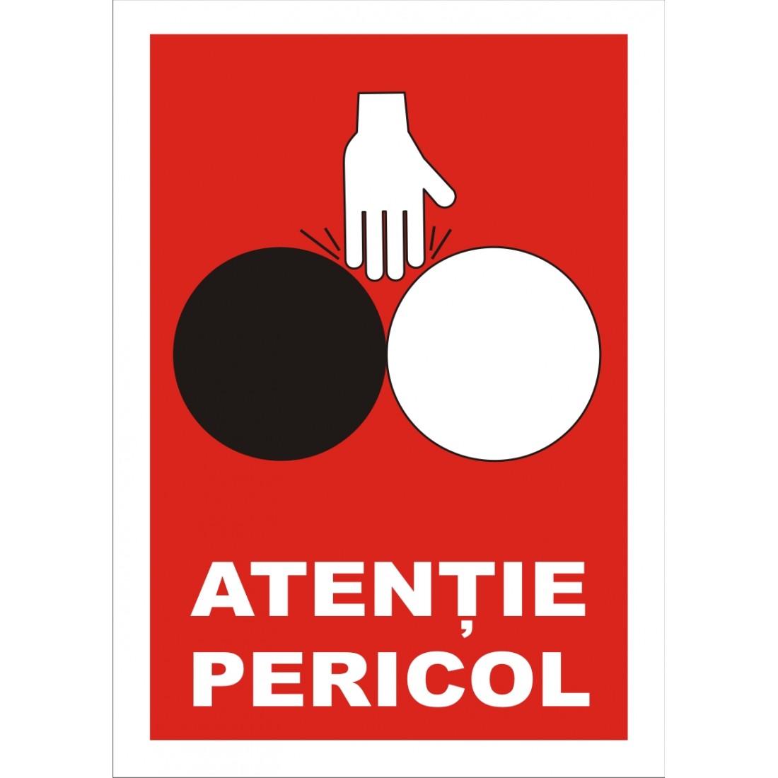 Afise A5 - Atentie pericol, imprimate SSM, imprimate SSM ieftine ...