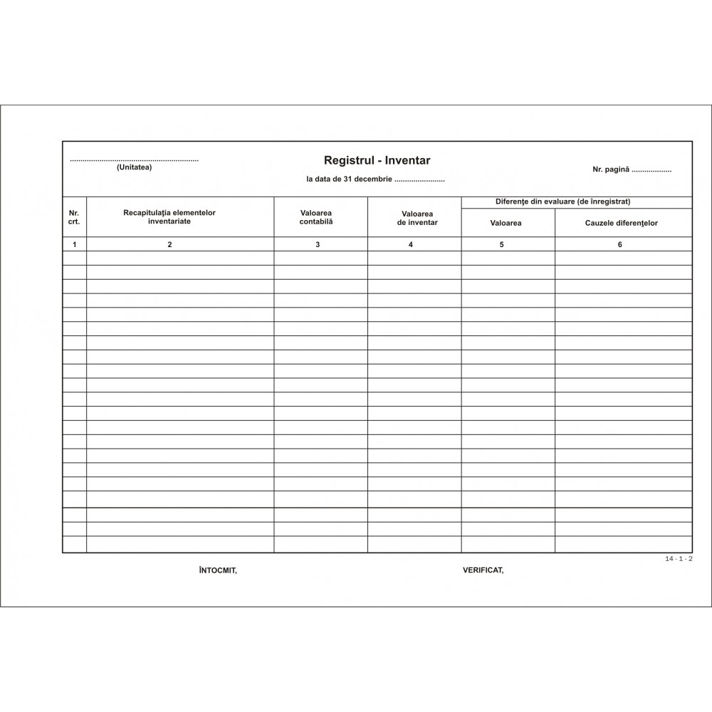 Registru Inventar (SRL), Tipografia Fistem, Tipografia Valmaster ...