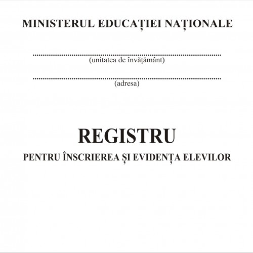 Adeverinta absolvire studii A4, imprimate scolare, imprimate scolare ...